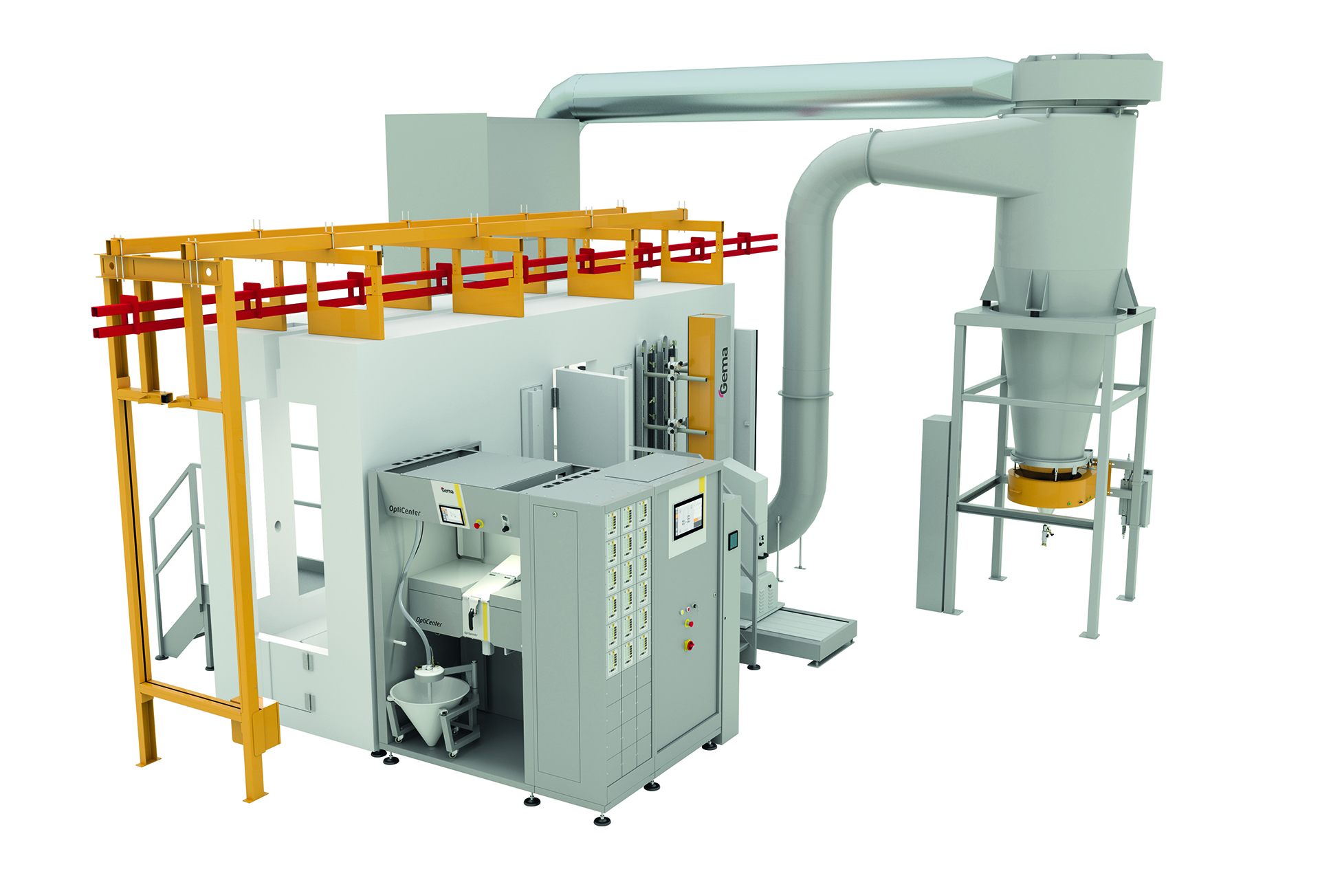 Echipamente Vopsire Camp Electrostatic Gema Tim-Electrocolor